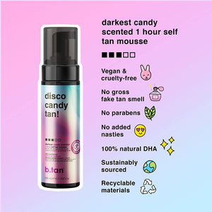 b.tan "disco candy tan" - Self Tan Mousse 200ml